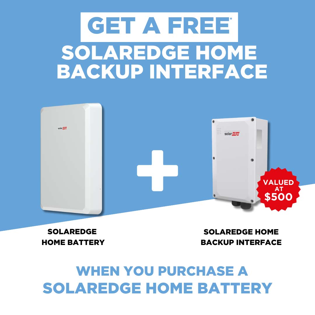 Free SolarEdge Home Backup Interface - Solahart Brisbane West & Ipswich